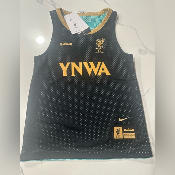Nike | Shirts & Tops | Liverpool Fc Lfc Ynwa Nike Kids Reversible ...